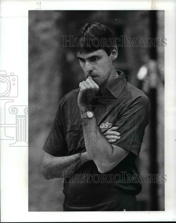 1986 Press Photo Brian Winters-assistant Cavaliers coach - cvb69914 ...