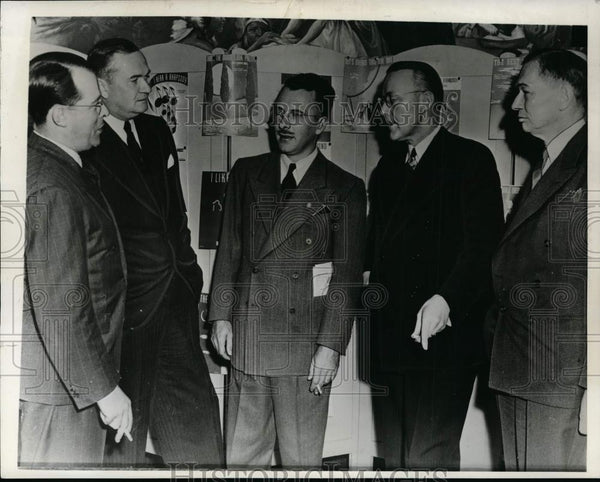 1941 Press Photo BMI Pluggers-Haverlin, Thorberg, Holloway, Arney Jr ...