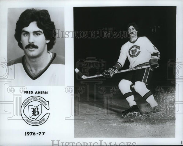 1976 Press Photo Fred Ahern, Hockey, Cleveland Barons - cvb76527 ...