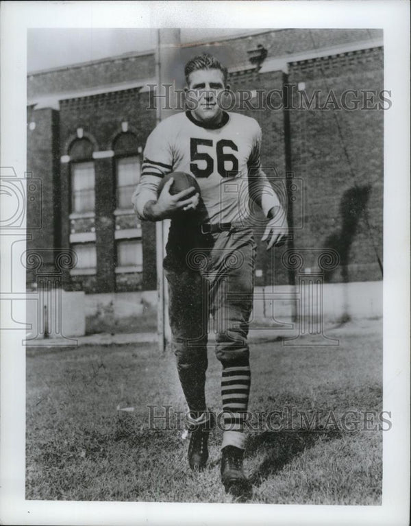 1971 Press Photo Bill Hewitt, National Football Hall of Famer - cvb774 ...