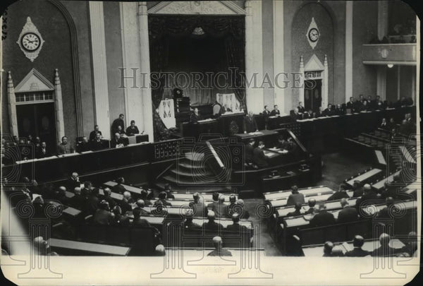 1928 Press Photo Baron Giichi Tanaka Premier of Japan and Foreign Mini ...