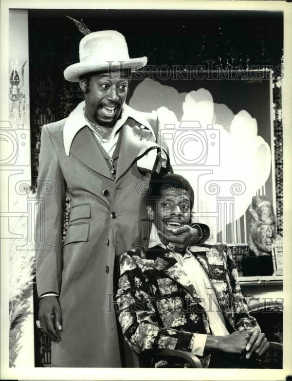 1978 Press Photo Theodore Wilson & Jimmie Walker in "Good Times" - cvp ...