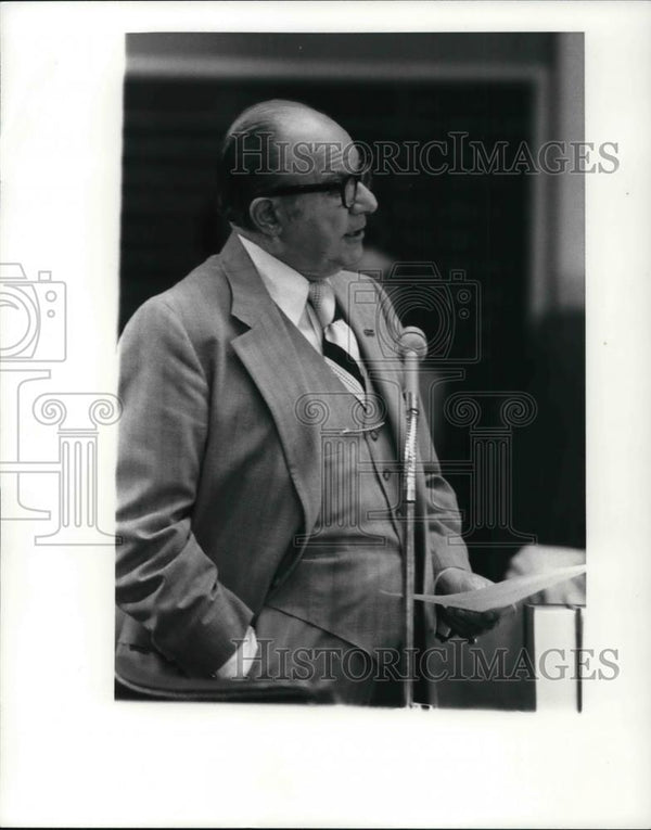 1980 Press Photo Anthony O. Calabrese - cva20780 - Historic Images