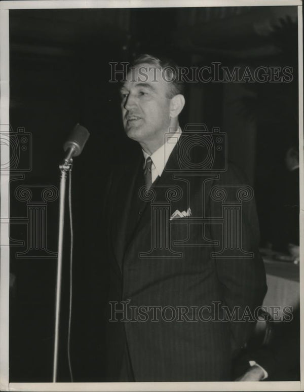 1938 Press Photo James Mead U.S Senator from New York, speaking - nef6 ...