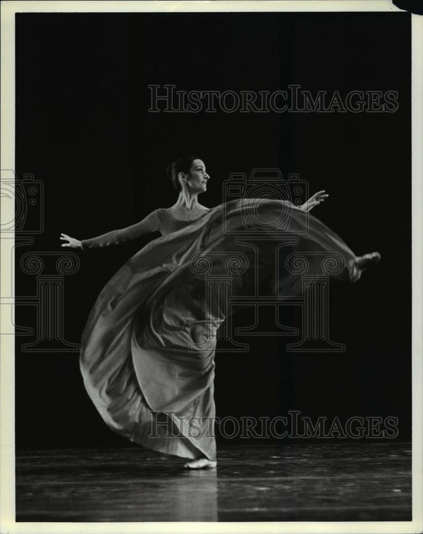 1987 Press Photo Jane Startzman of Ohio Ballet - cvb14503 - Historic Images