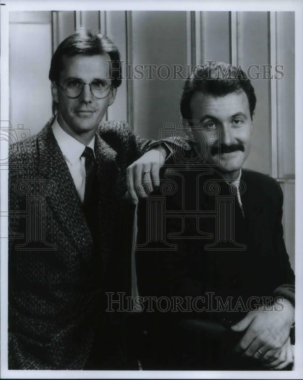 Press Photo Paul Robins and Phil Cowan in Wilton North Report - cvp195 ...