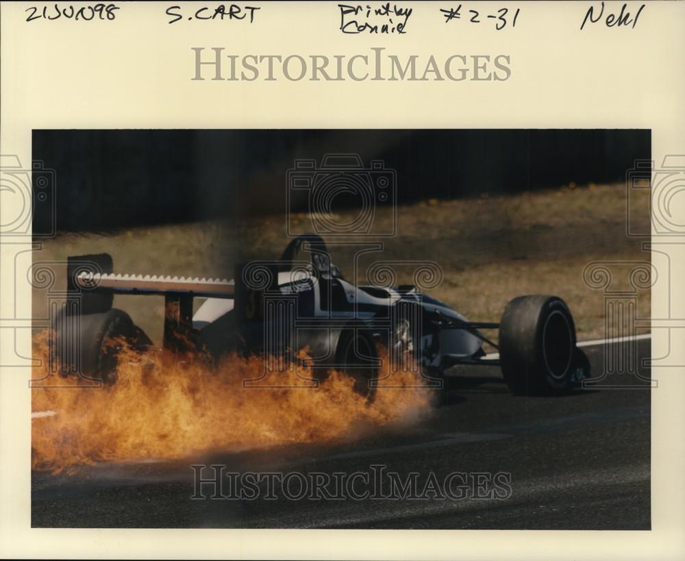 1998 Press Photo Car Racing Scene - orc04516 - Historic Images