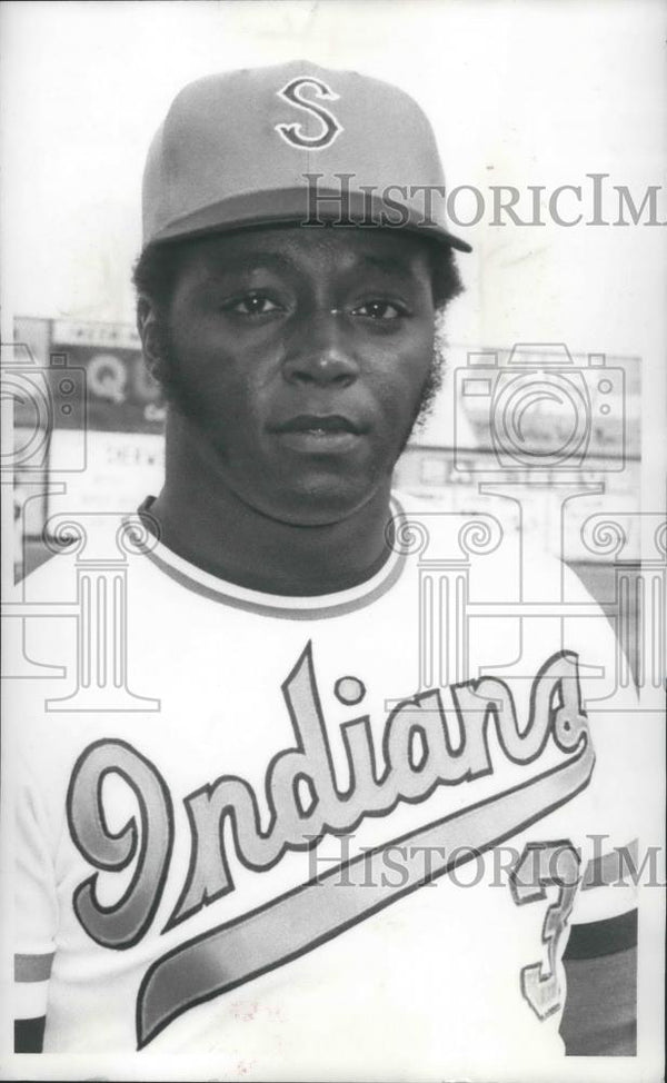 1973 Press Photo Spokane Indians baseball outfielder, Ted Ford - sps04 ...