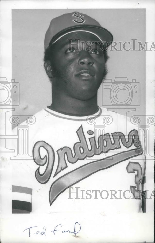 1973 Press Photo Spokane Indians baseball outfielder, Ted Ford - sps04 ...