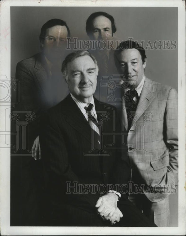 CBS News announcer Walter Cronkite, 1980 vintage press photo print ...