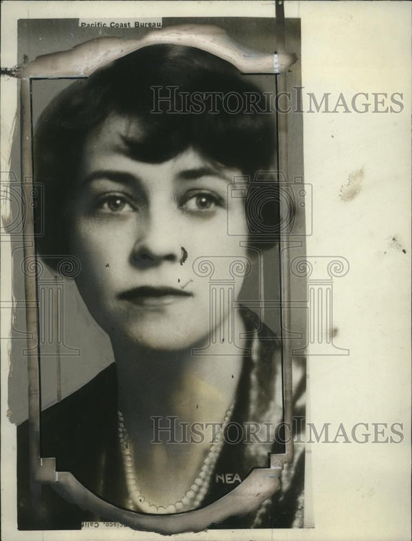 Olive Leonard, Seattle socialite and heiress 1926 Vintage Press Photo ...