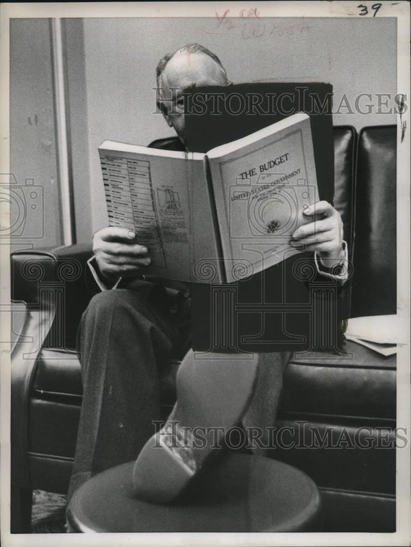 Senator Harry F Byrd of VA chairs Senate Finance Committee 1960 Vintage ...
