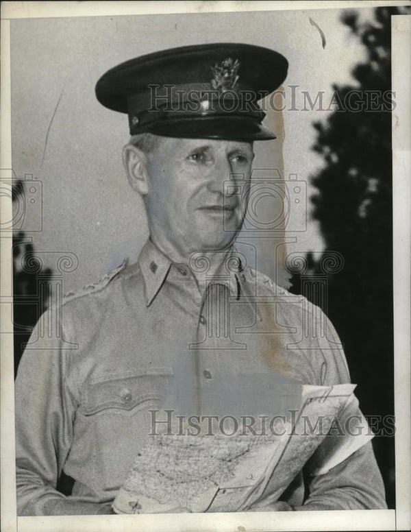 Lt General McNair 1942 Vintage Press Photo Print - Historic Images