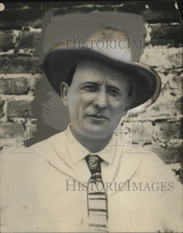 Fred Walker 1925 Vintage Press Photo Print - Historic Images