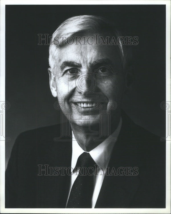 1991 Press Photo Edgar S.Woolard - Historic Images