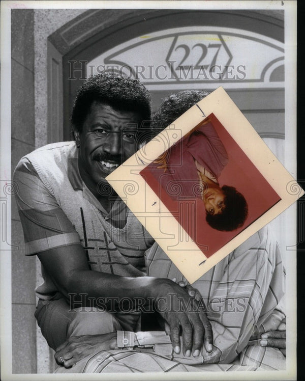 1988 Press Photo Marla Gibbs Hal Williams NBC 227 - Historic Images