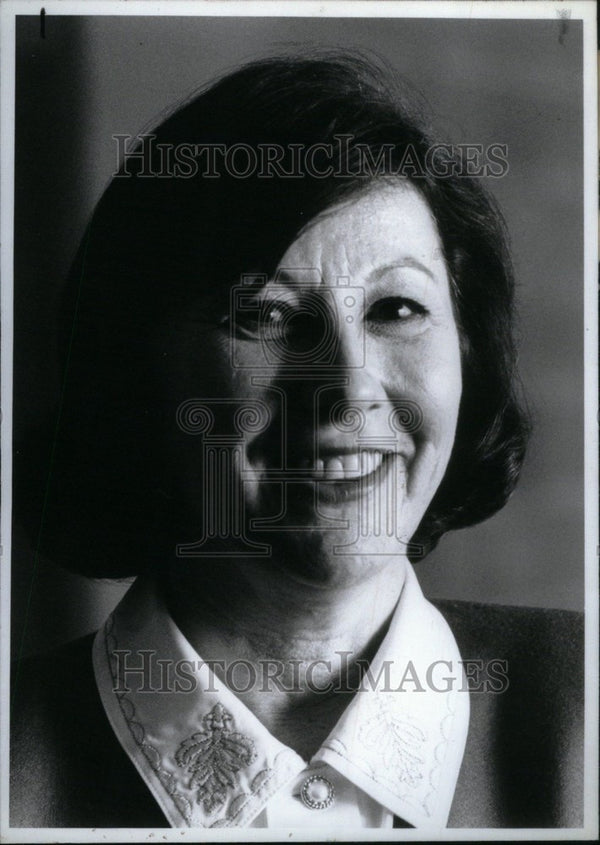 1992 Press Photo SANDRA PACKARD Oakland University - Historic Images