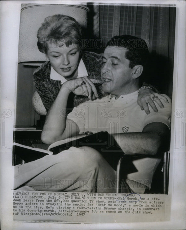 1957 Hal March Hear Me Good Marry Anders - Historic Images