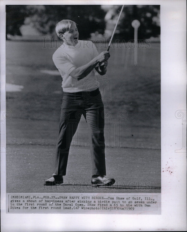 1969 Tom Shaw golfer - Historic Images