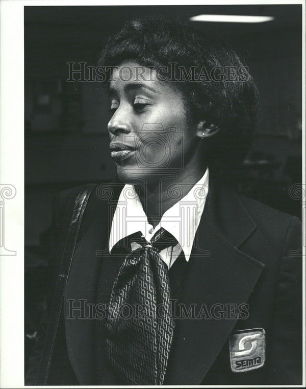 Rochelle Nelson SEMTA Bus driver 1961 Vintage Press Photo Print ...