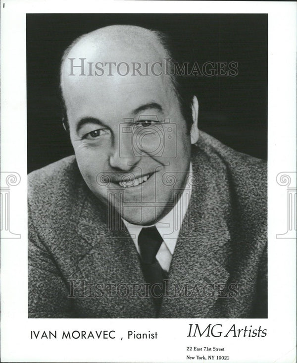 Ivan Moravec Pianist 1987 Vintage Press Photo Print - Historic Images