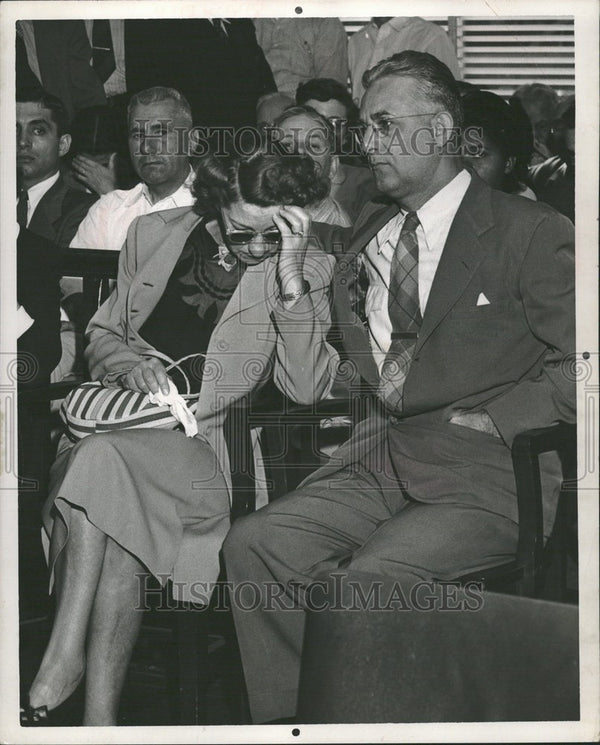 Mr. and Mrs. Bill Morey 1951 Vintage Press Photo Print - Historic Images