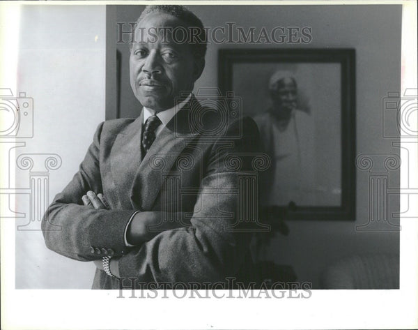 John Barfield honored -Tree of Life 1991 Vintage Press Photo Print ...