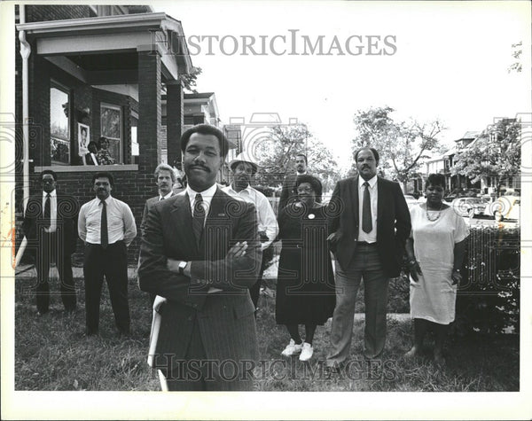 Tom Barrow family campaign workers 1985 Vintage Press Photo Print ...
