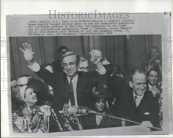 Howard J. Samuels Democratic Nominee 1966 Vintage Press Photo Print ...