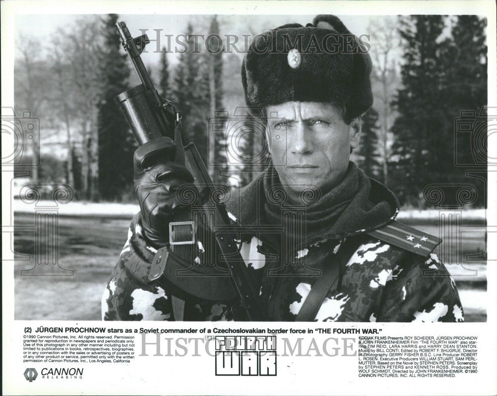 Jurgen Prochnow Fourth War 1990 Vintage Press Photo Print - Historic Images