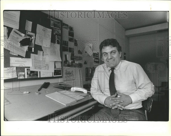 Ann arbor architect Michael Prochaska 1984 Vintage Press Photo Print ...