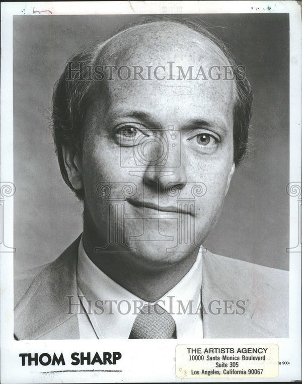 Thom Sharp Detroit Bred Actor Comic 1988 Vintage Press Photo Print ...