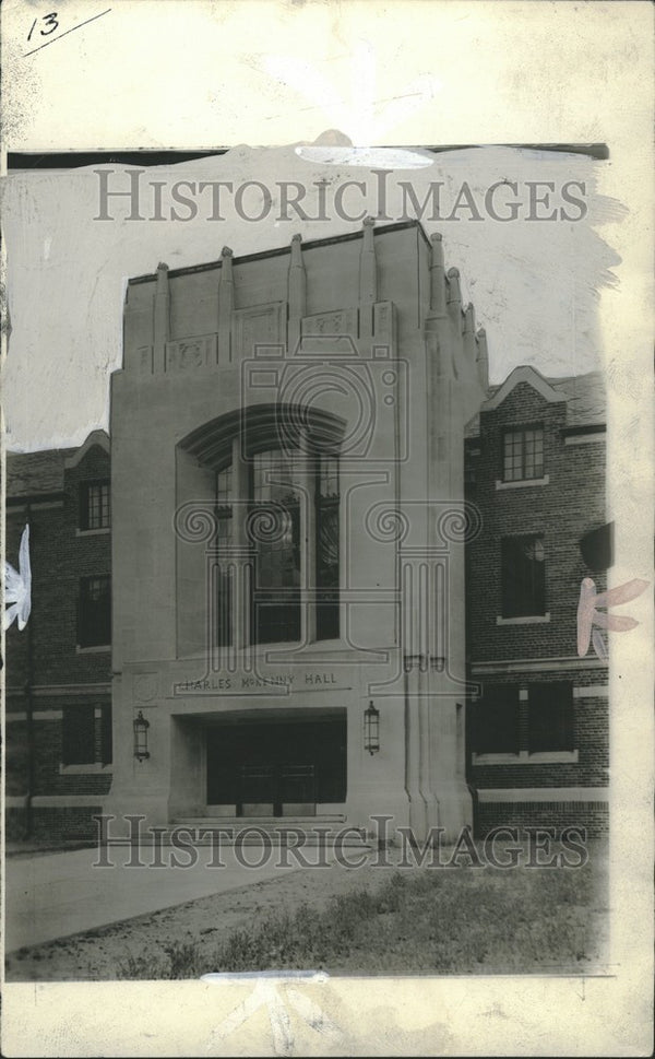 Charles McKenny Hall 1981 Vintage Press Photo Print - Historic Images