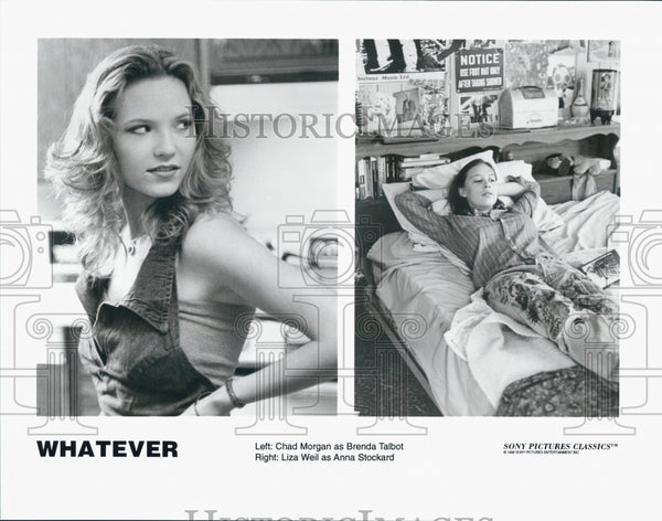 1998 Chad Morgan and Liza Weil in the film, Whatever - Historic Images