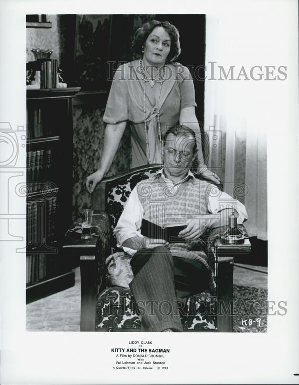 1983 Actress Liddy Clark in "Kitty and the Bagman" - Historic Images