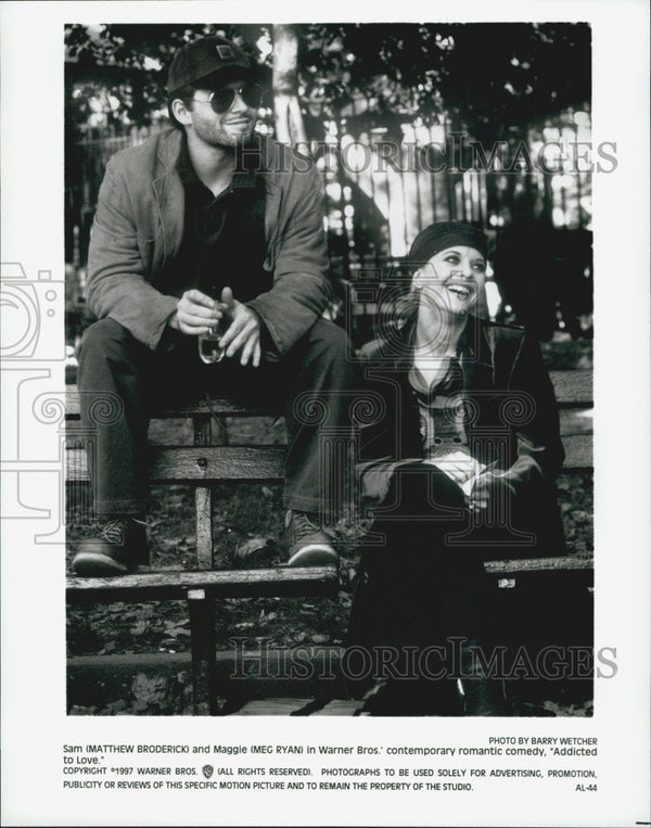1997 "Addicted to Love" Matthew Broderick,Meg Ryan - Historic Images