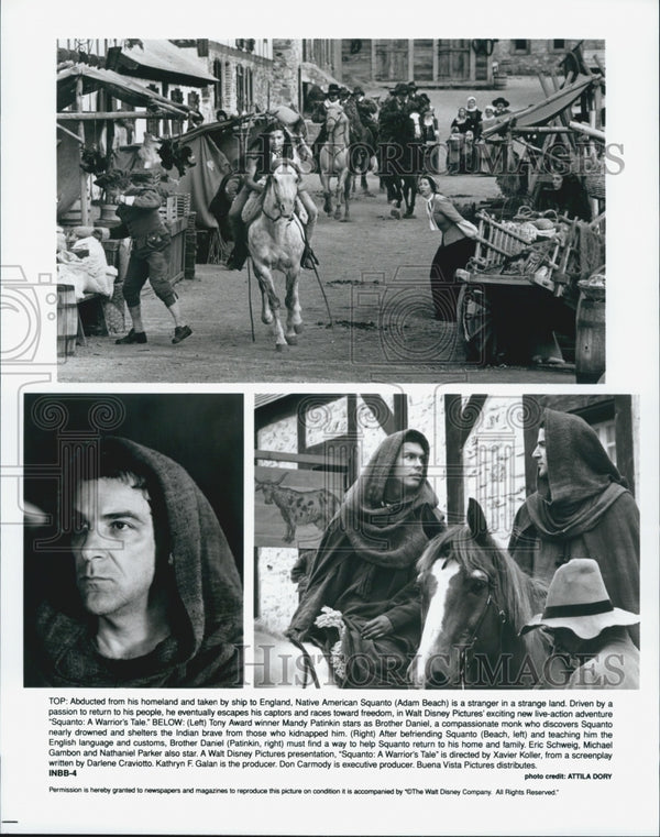 1994 Actors Adam Beach, Mandy Patinkin, Eric Schweig, Michael Gambon ...