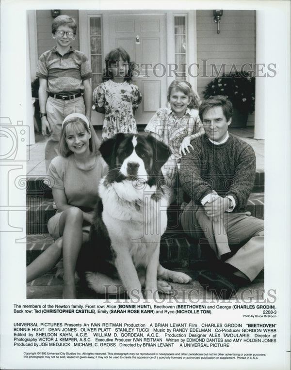 1992 Cast Of Film Beethoven - Historic Images