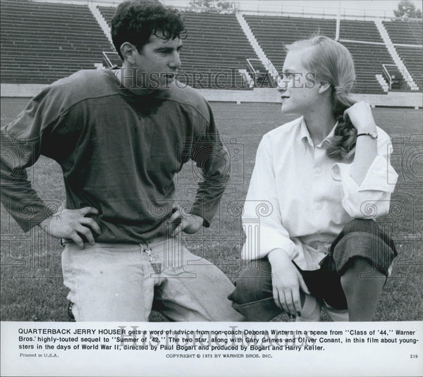 1973 Actor Jerry Houser, Deborah Winters in "Class of '44" - Historic ...