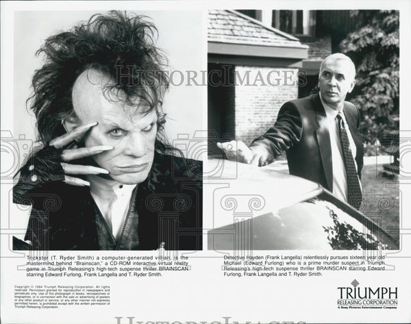 1994 T. Ryder Smith and Frank Langella in "Brainscan" - Historic Images