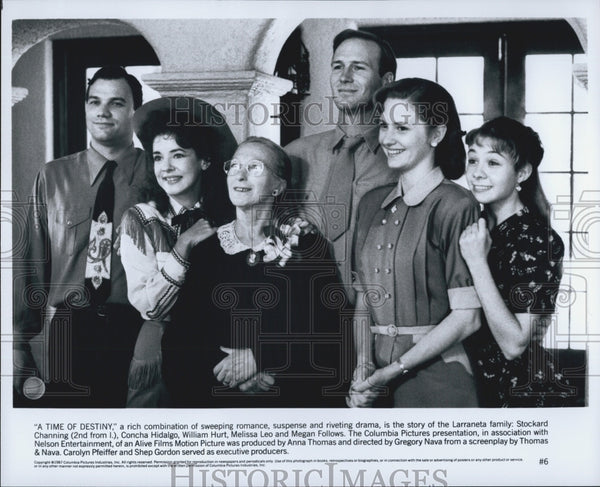 1987 "A Time of Destiny" Timothy Hutton ,Melissa Leo,William Hurt ...