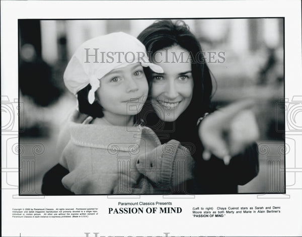 2000 "Passion of Mind" Chaya Cuenot & Demi Moore - Historic Images