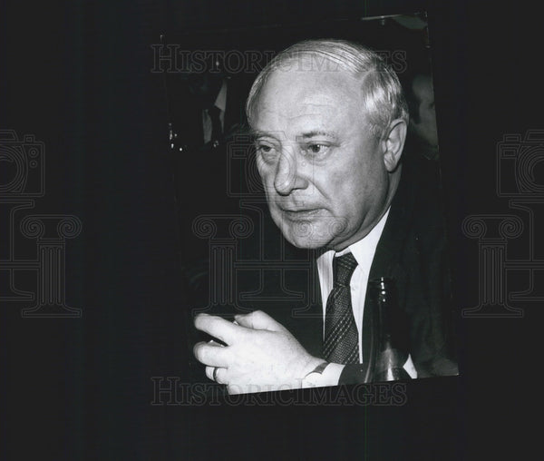 1978, Federal Minister Of Defense Georg Leber - KSB03265 - Historic Images