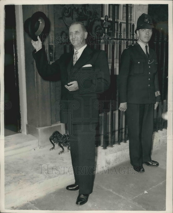 1956 Mr. Strydom of South Africa - Historic Images