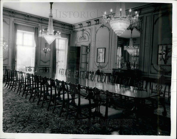 1959 Winfield House, Regent's Park ,interior view - Historic Images