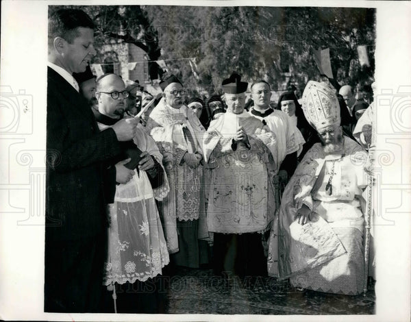 1954 Latin Patriarch monsignor Alberto Gori Jerusalem Foundation ...