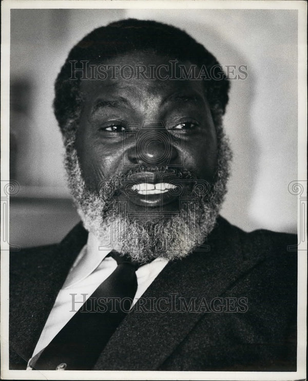1984 Press Photo Mr. Sam Nujoma Of South Africa - KSB41097 - Historic ...