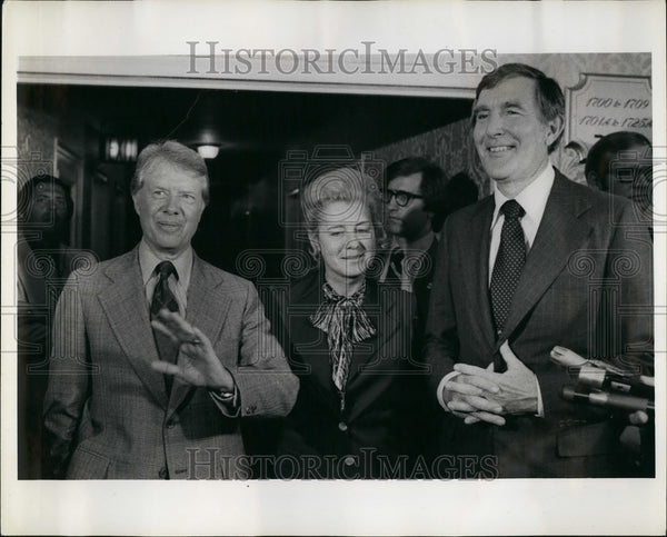 1976 Press Photo Congressman Mo Udall & wife & Gov. Jimmy Carter - KSB ...