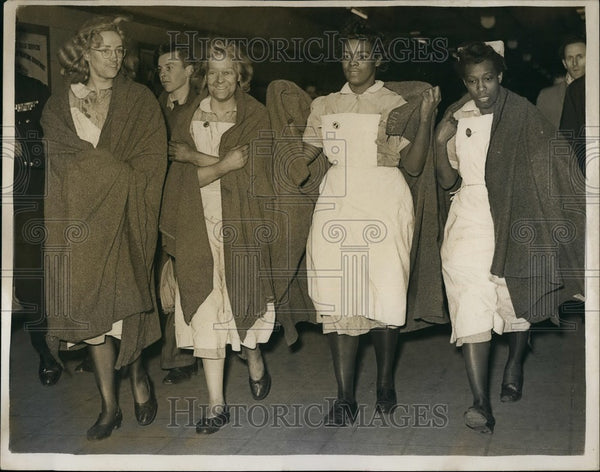 1953 Jean Goodwin Peggy Kemp Ruby Palmer Hastina Bull disaster tube ...