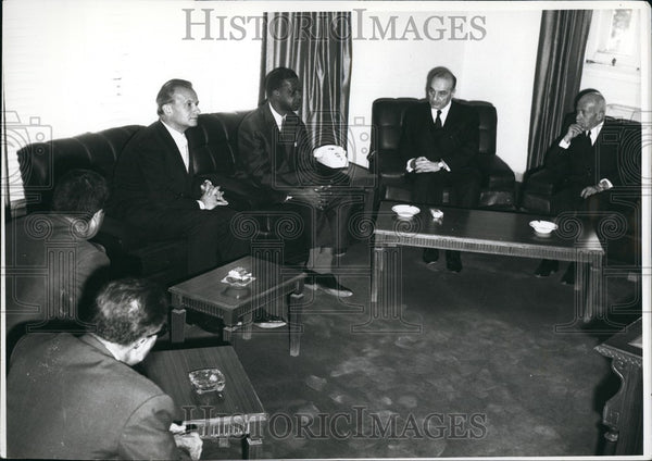 1969 Jordan PM Bahjat Talhouni and Arab Ministers - Historic Images